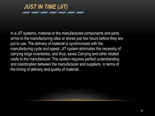 Inventory Management | PPTX | Logistics | Business