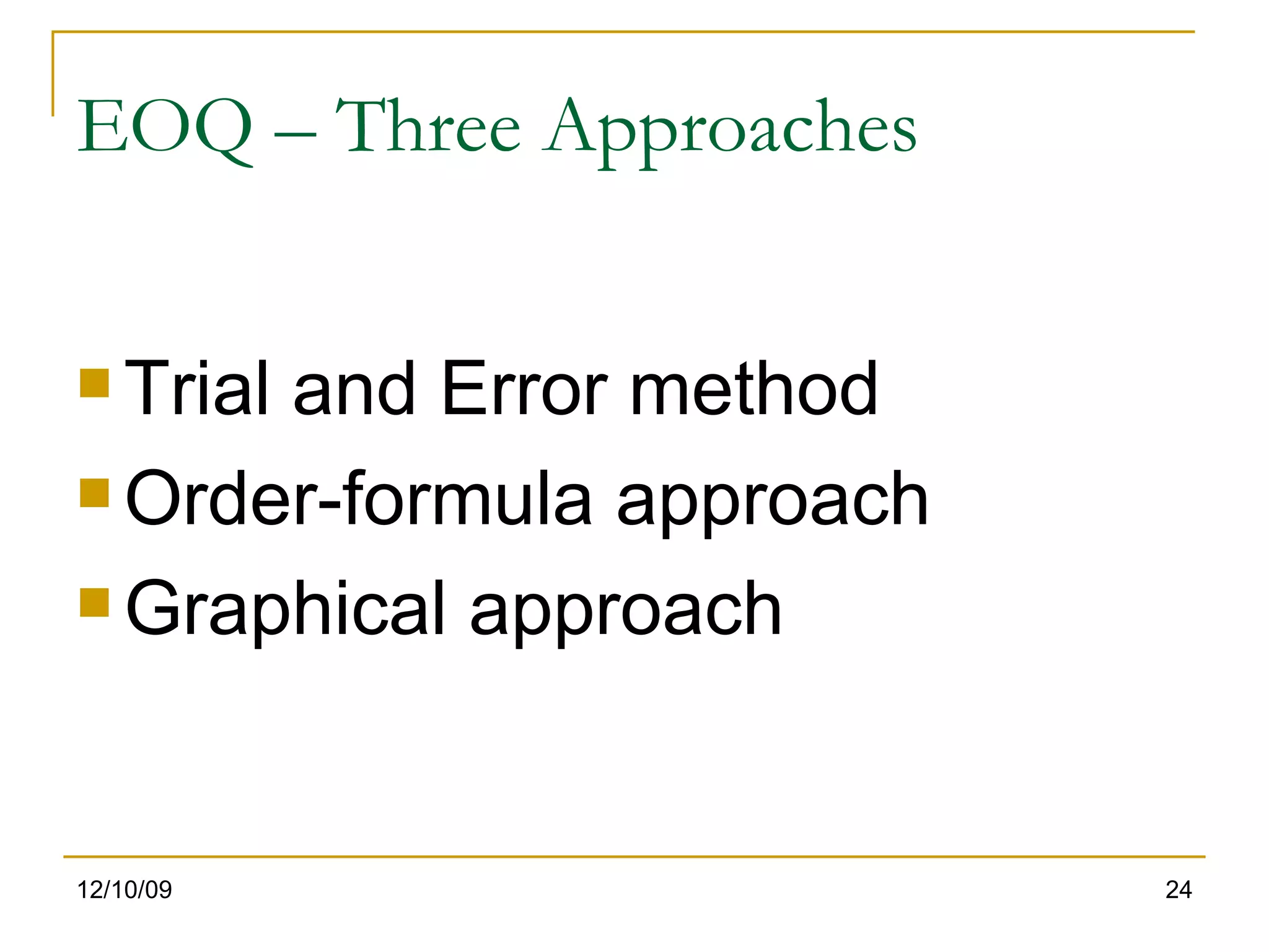 Inventory Management | PPT