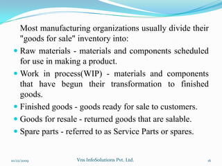 Inventory Management | PPT