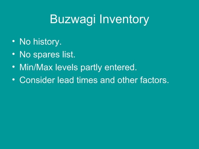 Inventory management | PPT | Logistics | Business