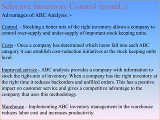 Inventory management | PPSX
