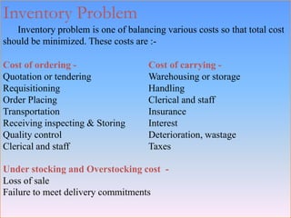 Inventory management | PPT