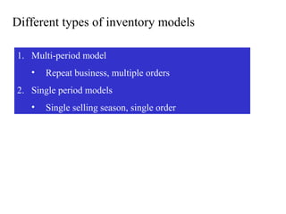 Inventory management | PPT