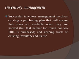 Inventory management | PPT
