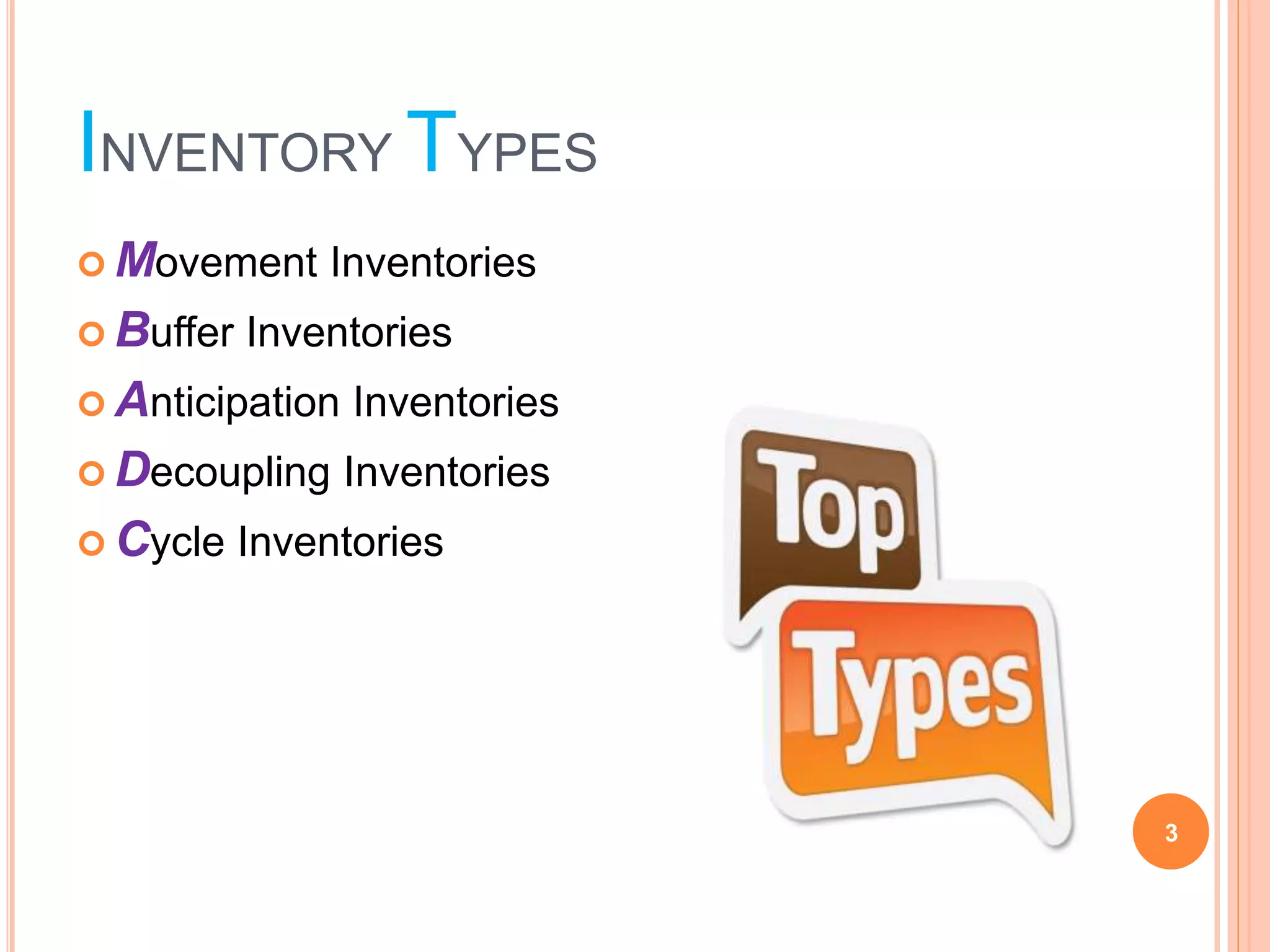Inventory management | PPTX