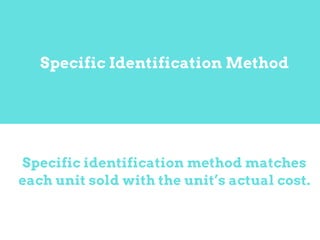 Inventory management - CFA Level 1 | PDF