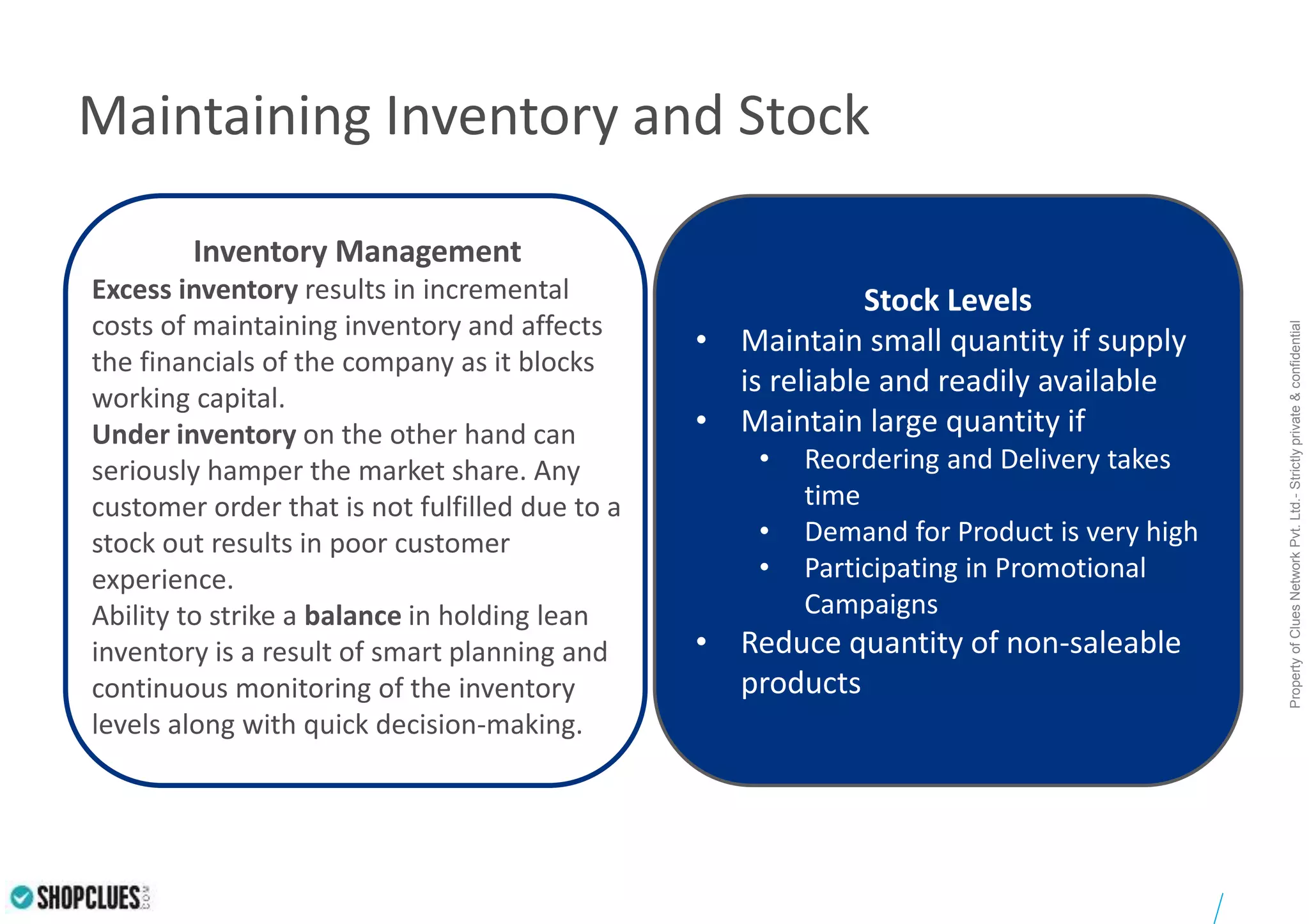 Inventory management | PPTX