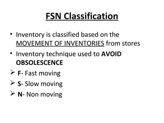 Inventory management | PPT