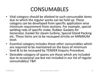 INVENTORY MANAGEMENT IN A TPS SECTION. | PDF