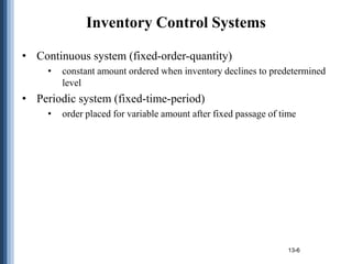 Inventory management | PPT