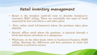 Inventory Management | PPTX