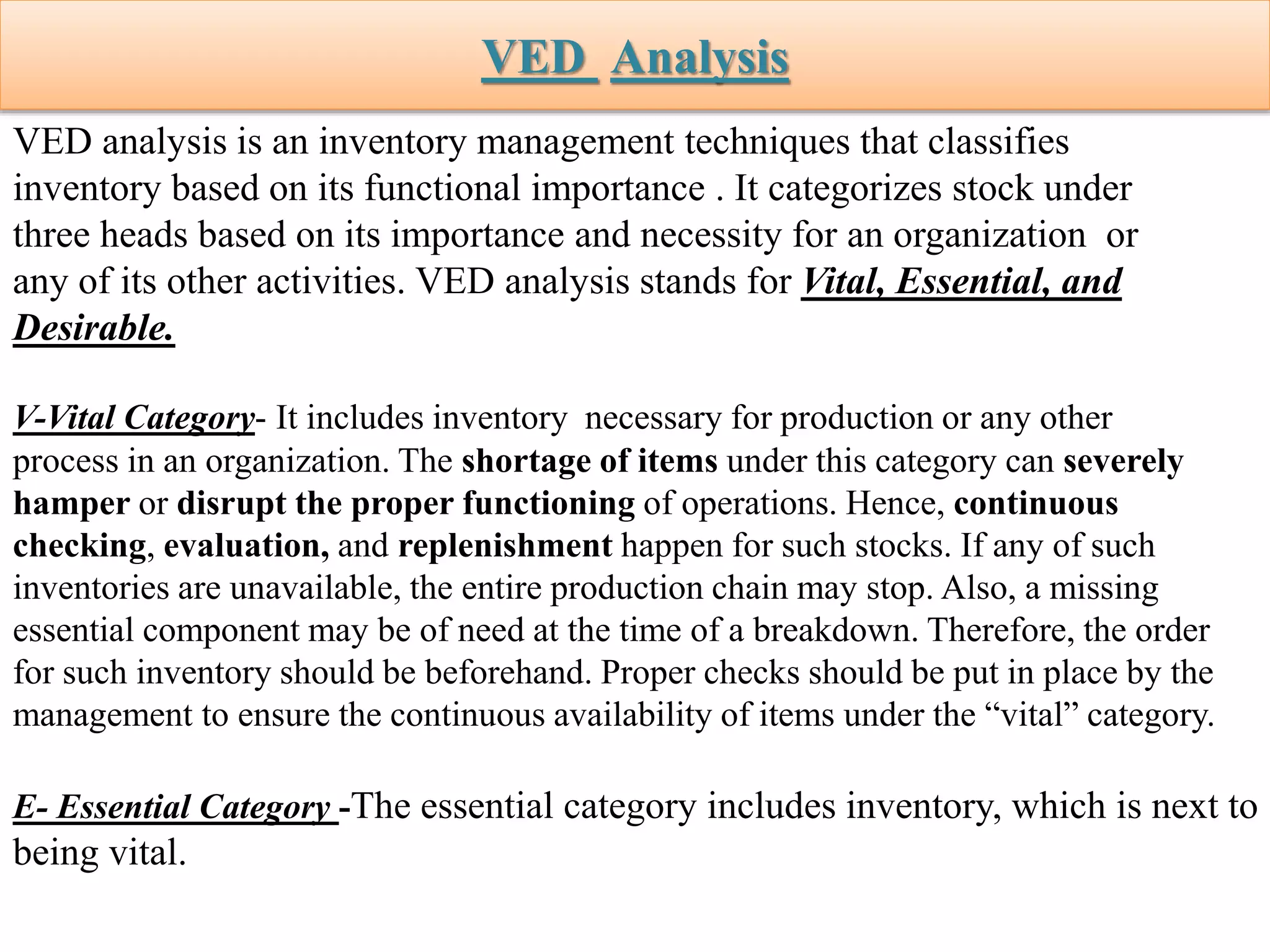 Inventory Management-M.pharm (Pharmaceutics ) | PPTX