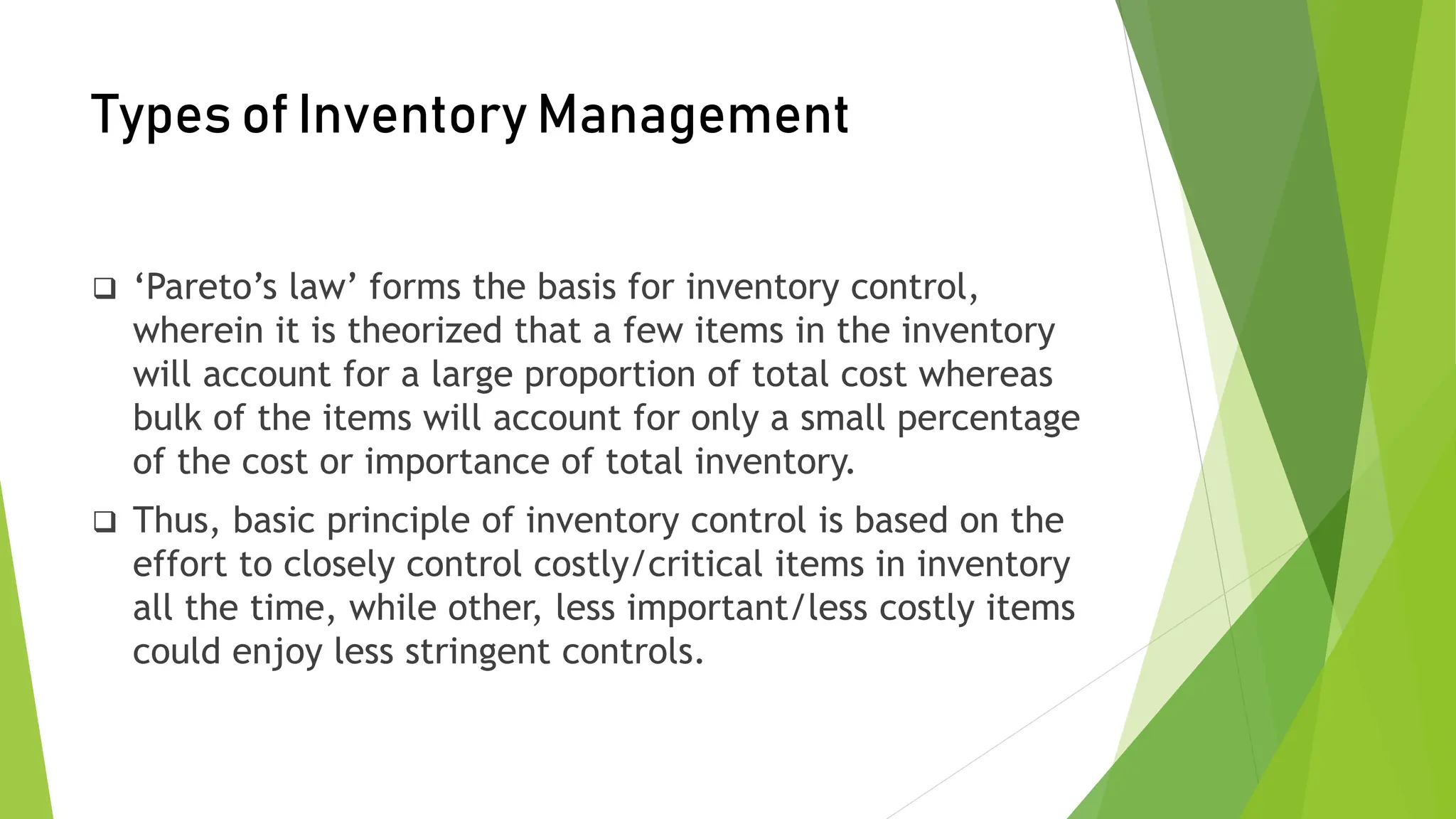 inventory management.pptx for reference for PGs | PPTX