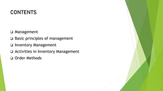 inventory management.pptx for reference for PGs | PPT