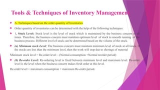 INVENTORY MANAGEMENT, FINANCIAL MANAGEMENT.pptx