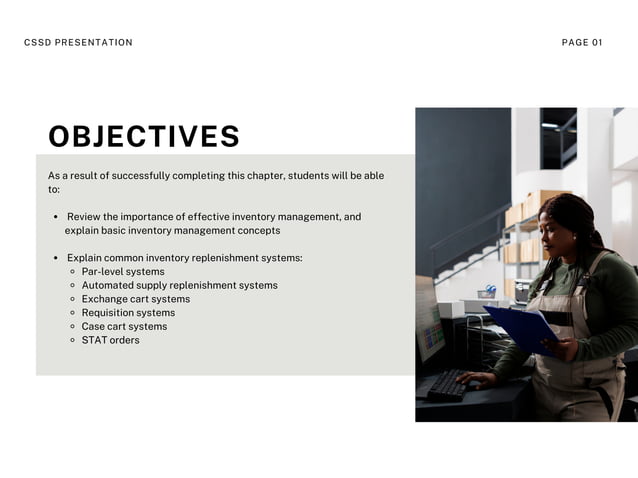 Inventory Management 1, Explain common inventory replenishment systems ...