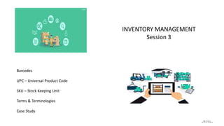 Inventory Management 3- UPC, SKU & Terms | PDF