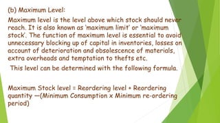 Inventory management and control | PPTX