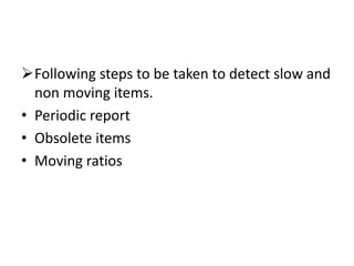 Inventory management and control | PPTX