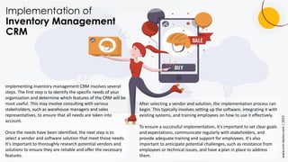 Data-Driven Logistics: Inventory Management CRM's Strategic Impact | PDF