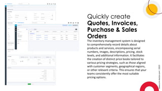 Data-Driven Logistics: Inventory Management CRM's Strategic Impact | PDF