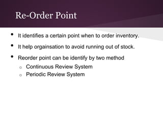 Inventory management in scm | PDF