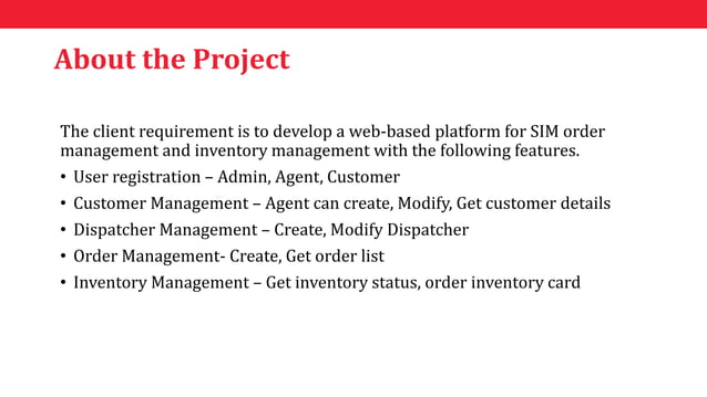 Inventory Management Platform for SIM Cards.pptx | Web Development ...