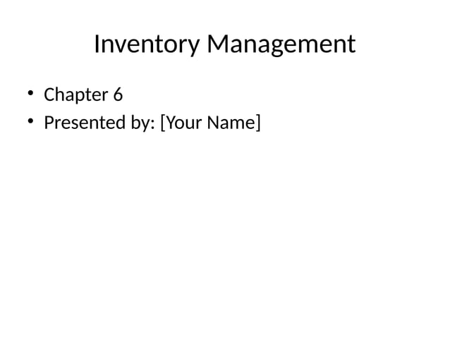 Inventory_Management_Presentation.pptx for career growth | PPTX