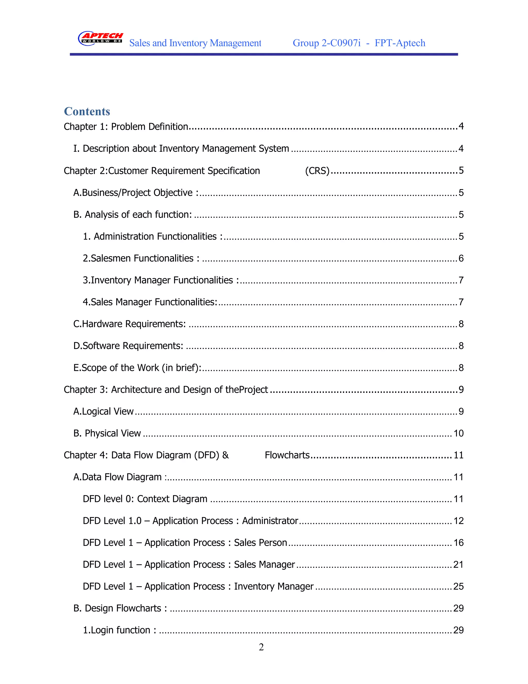 Inventory management system | PDF