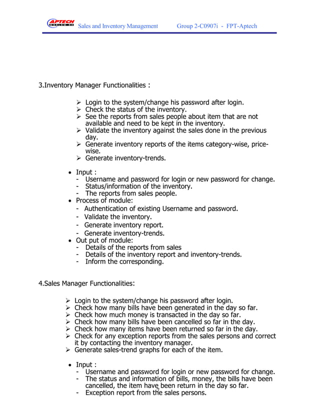 Inventory management system | PDF | Databases | Computer Software and ...