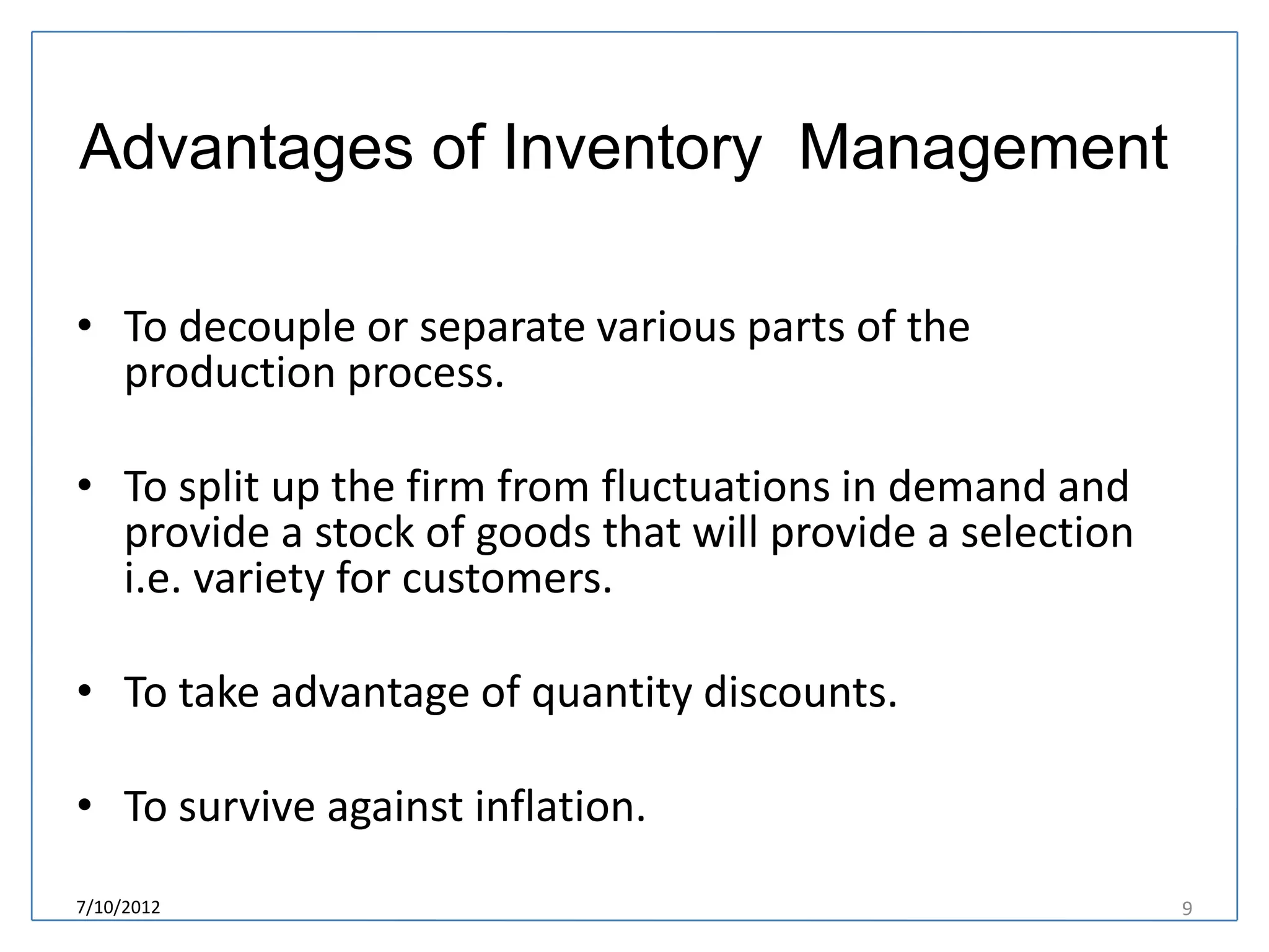 Inventory Management System | PPTX