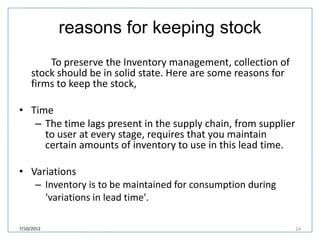 Inventory Management System | PPT