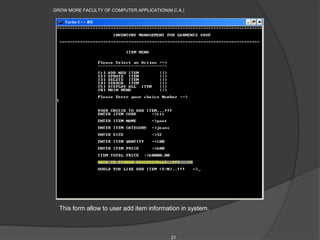 Inventory management system | PPTX