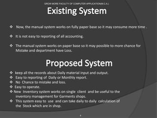Inventory management system | PPTX