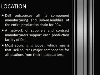 Inventory management of Dell Direct Model | PPT