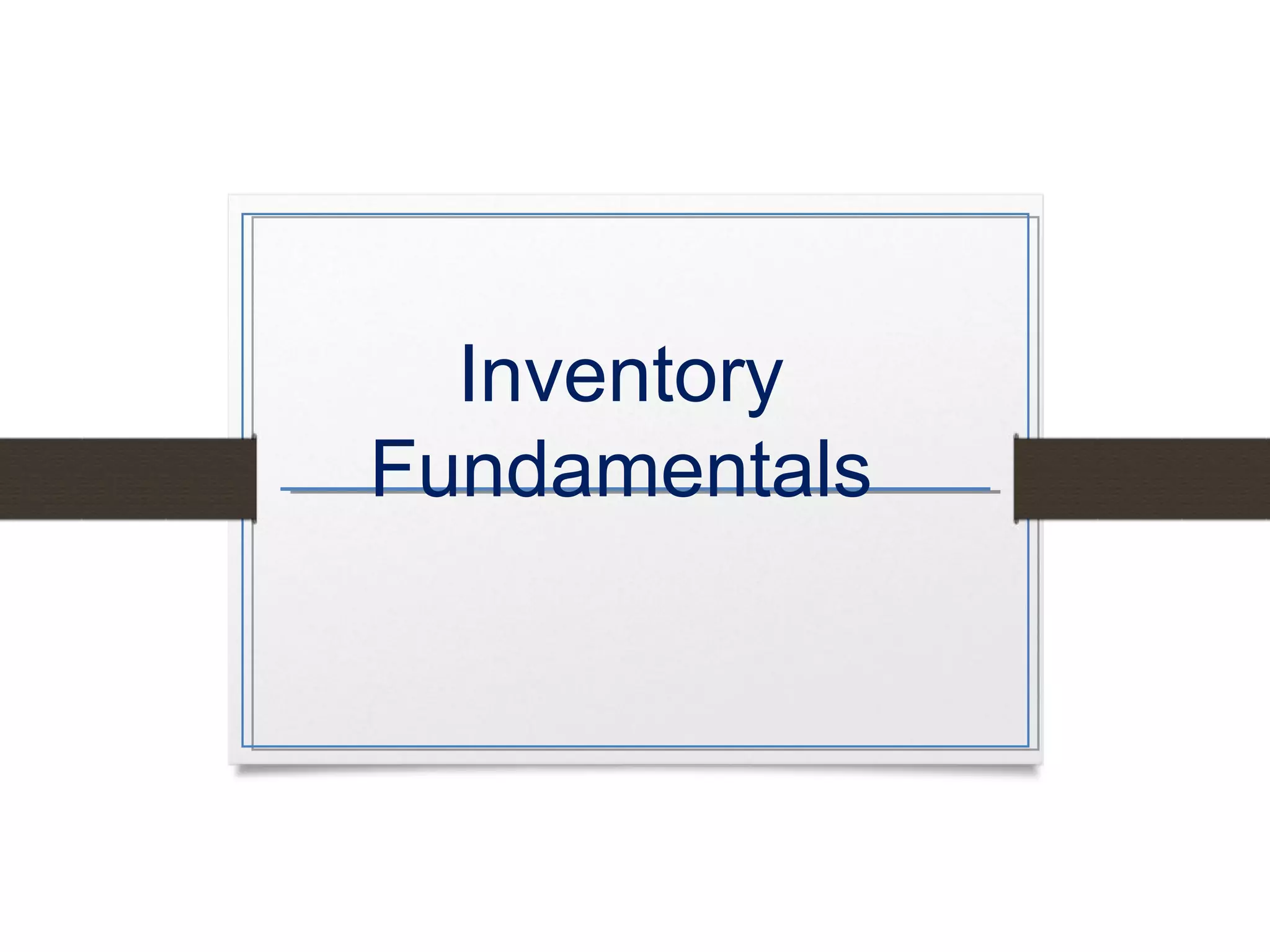 Inventory managment 80 20 rule and abc analysis | PPT