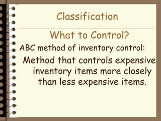 Inventory managment and control system by m.hashaam | PPTX