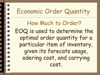 Inventory managment and control system by m.hashaam | PPTX