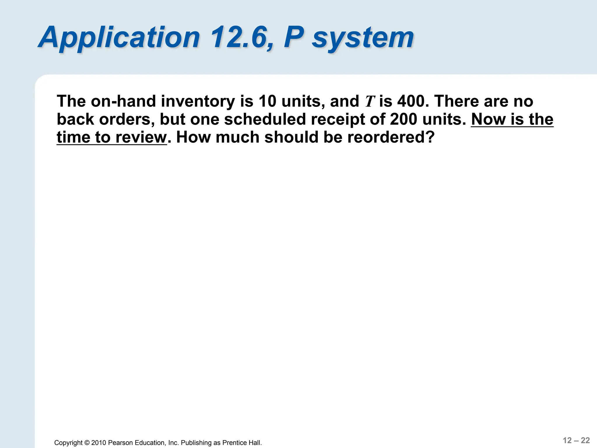 Inventory Mgmt solved problem Pearson.pptx Inventory Mgmt solved problem Pearson.pptx