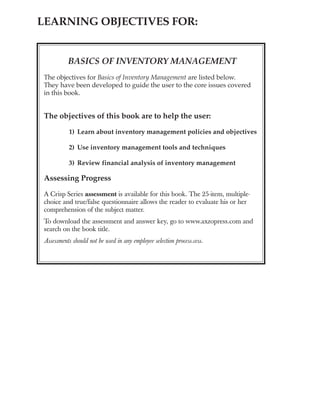 Inventory mgt | PDF