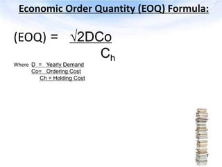 Inventory model (operation research) | PPTX