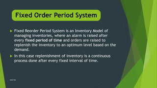 Inventory models | PPTX