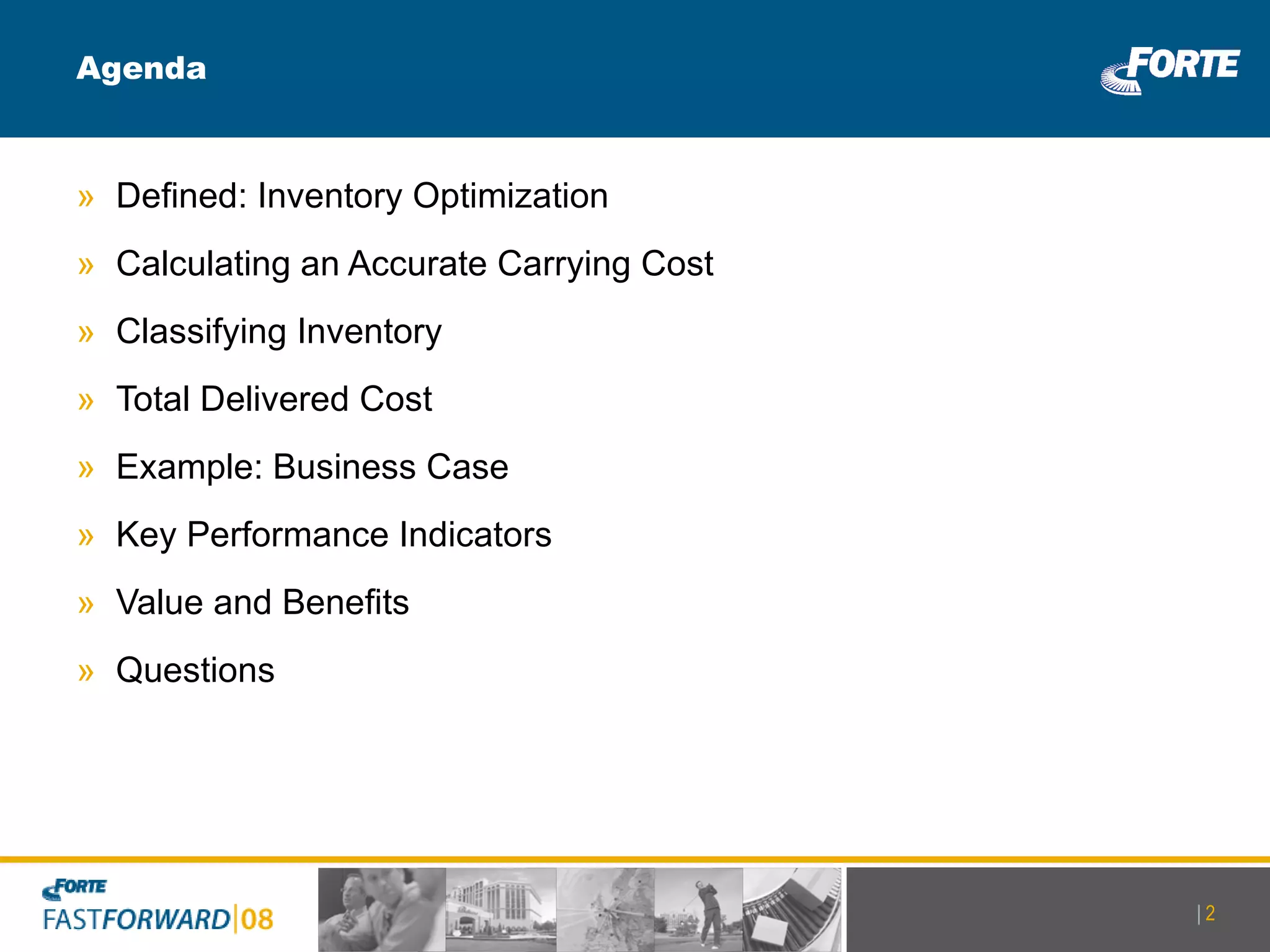 Inventory Optimization | PPT
