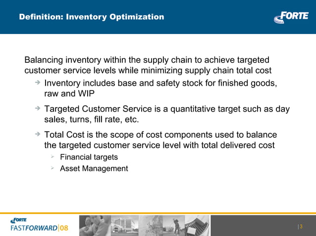 Inventory Optimization | PPT