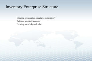 Contains details about the Inventory process in Oracle | PPT