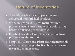 Inventory ppt | PPT
