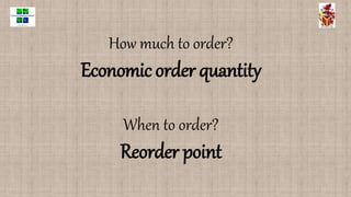 what is Inventory and its classification | PPTX
