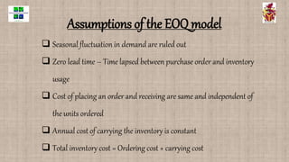 what is Inventory and its classification | PPTX