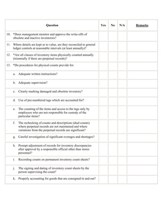 Inventory ques | PDF