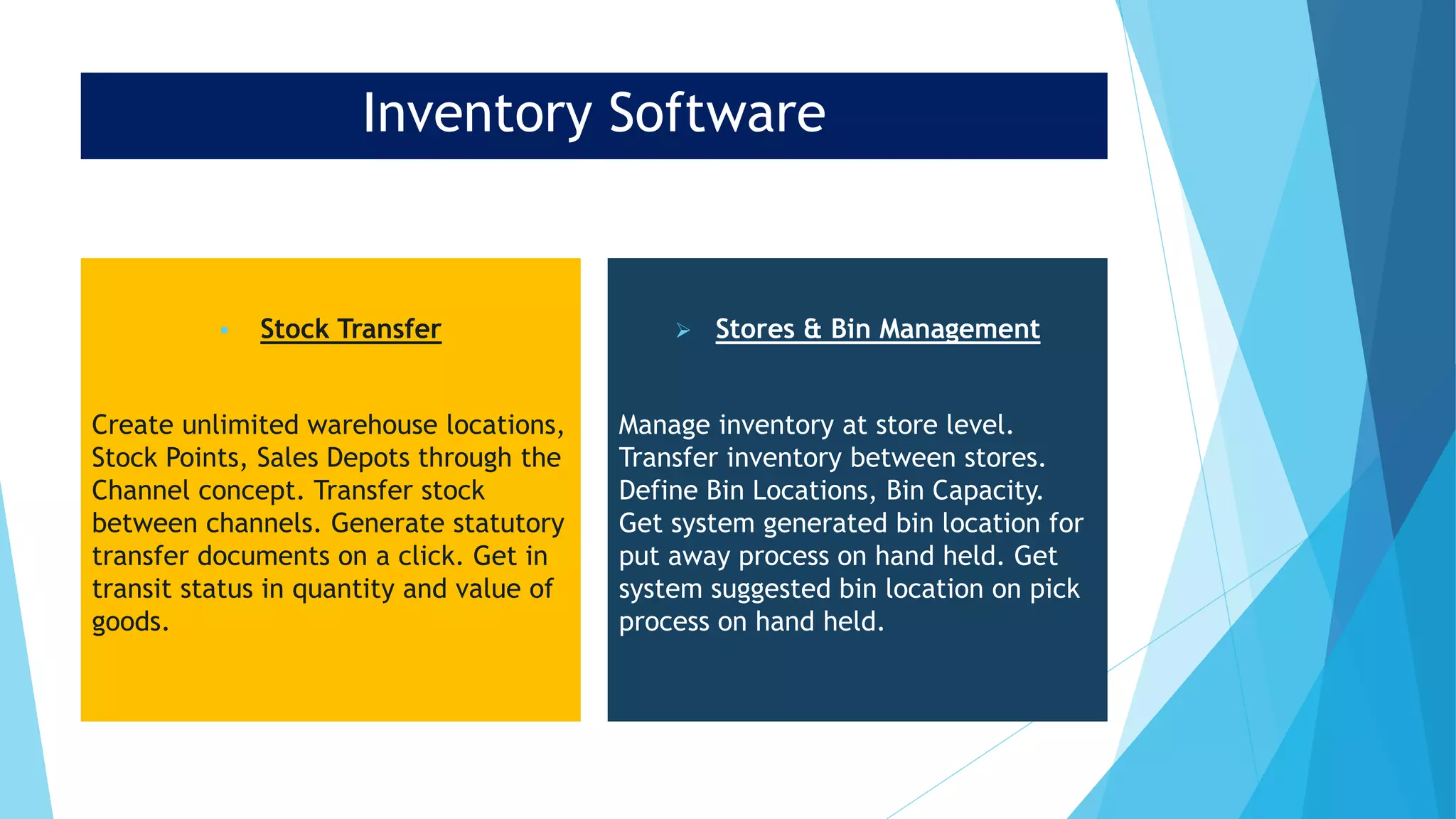 Inventory software | PPT